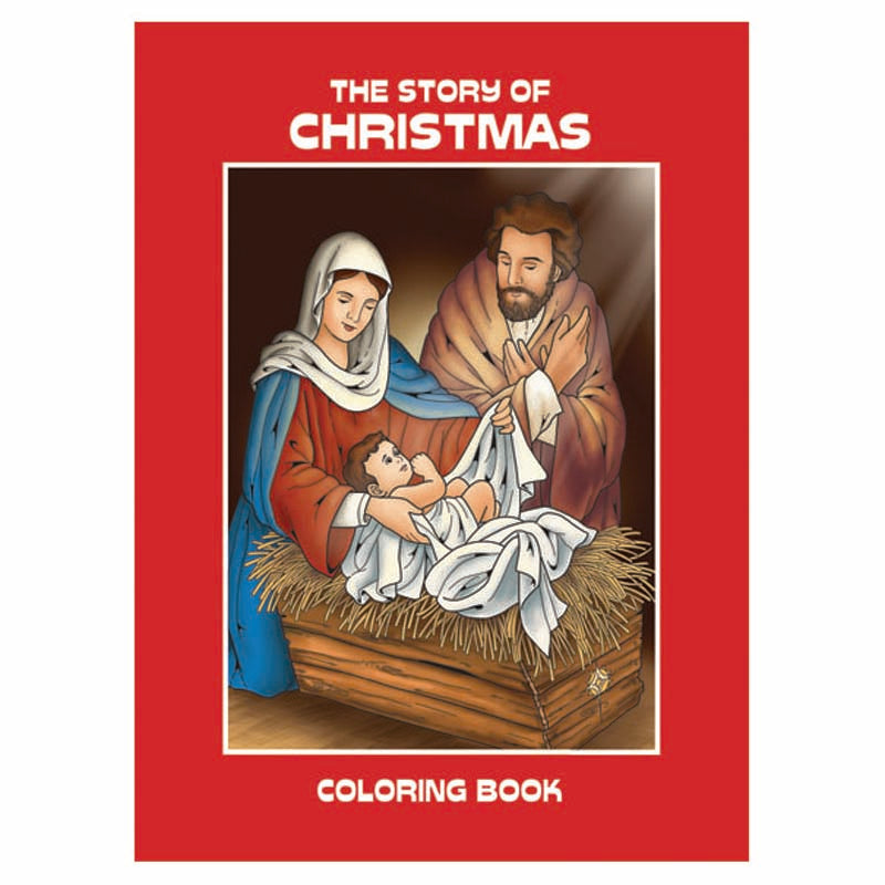 The Story of Christmas Coloring Book — St. Patrick's Gifts & Books