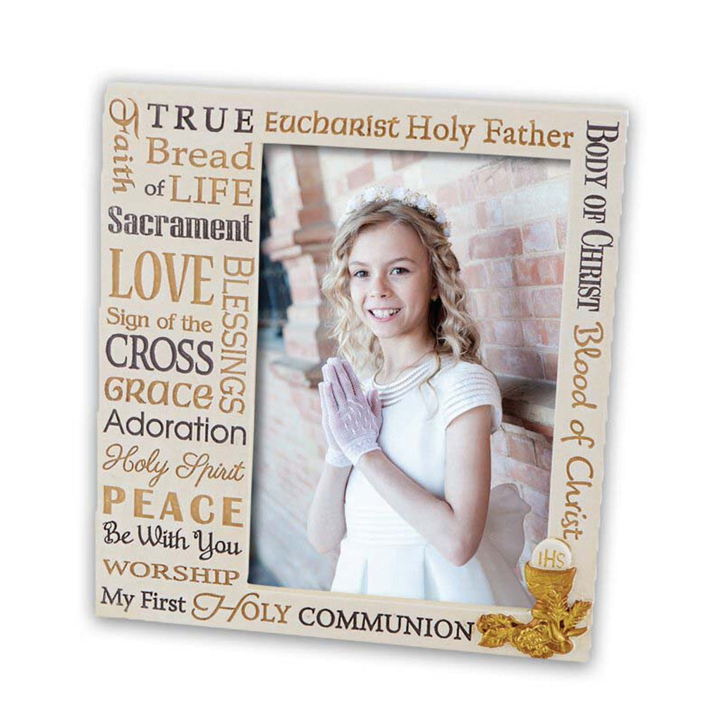 Forever Blessed First Communion 4x6 Photo Frame — St. Patrick's Gifts ...