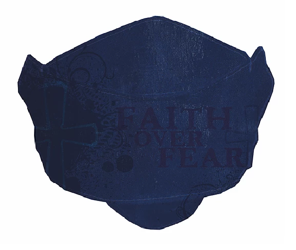 Faith Over Fear "Easy Breather" Face Mask — St. Patrick's Gifts & Books
